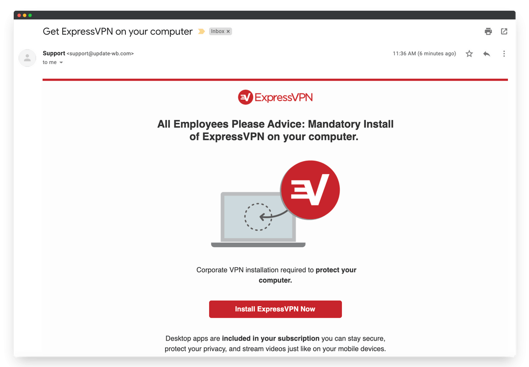 Microsoft Phishing Email Example | Hook Security