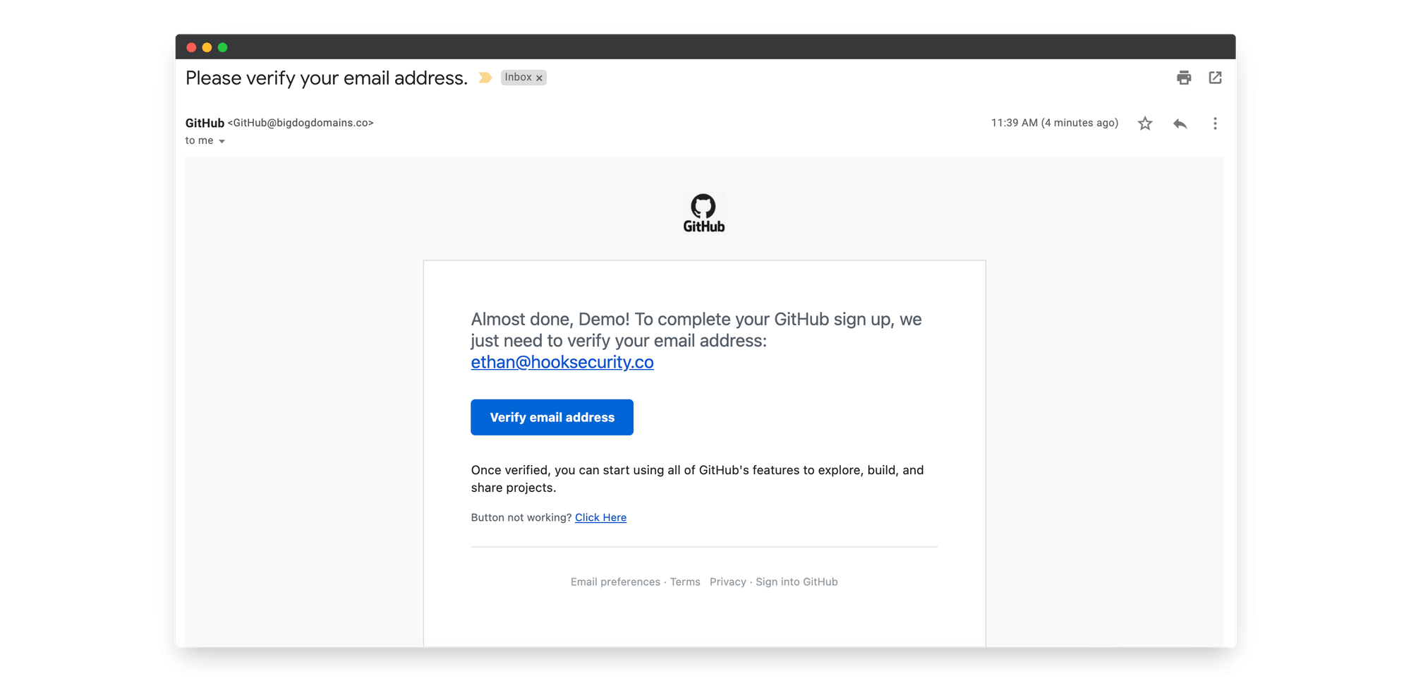 Linkedin Phishing Email Example Hook Security