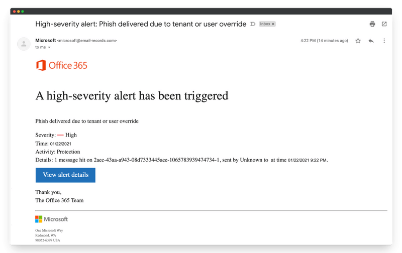Paypal Phishing Email Example | Hook Security