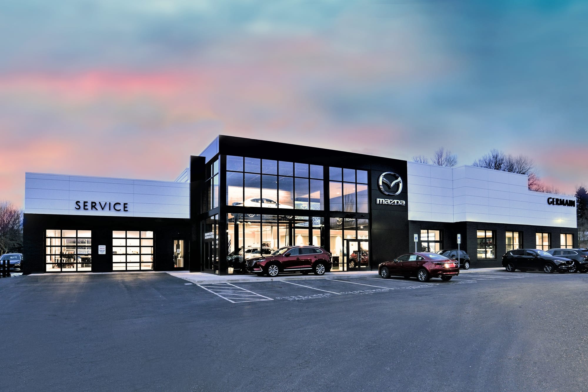 Portfolio Details | Germain Mazda East | archall architects