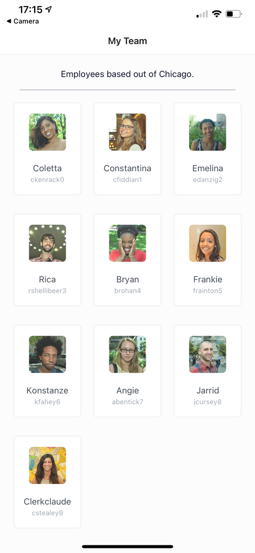 Draftbit Example Screens