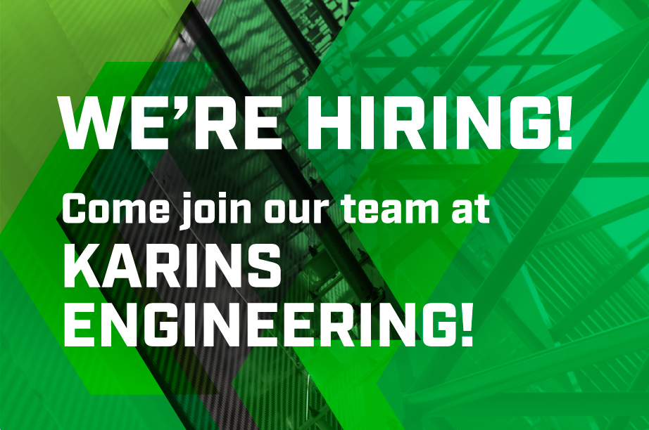 Karins is hiring! | Karins Engineering