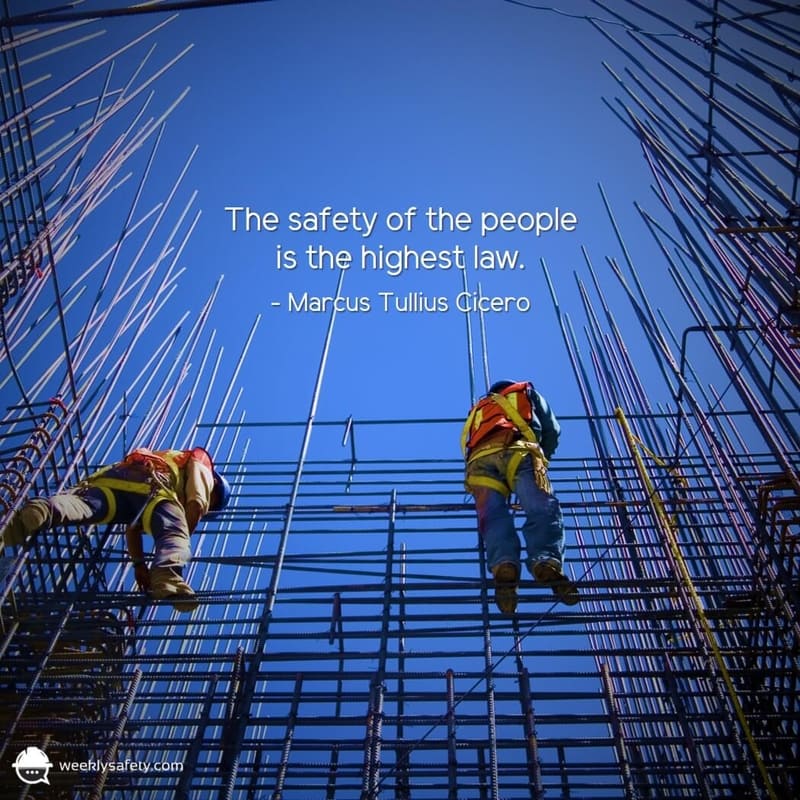 Safety Quotes to Motivate Your Team by Weeklysafety.com