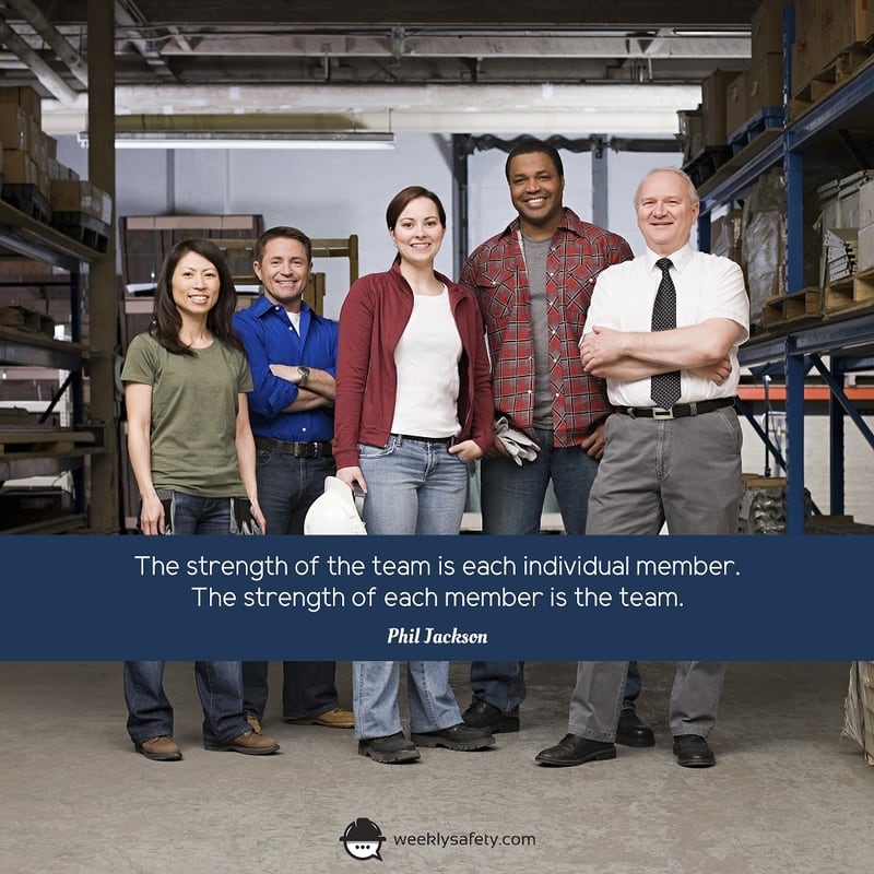 Safety Quotes to Motivate Your Team by Weeklysafety.com