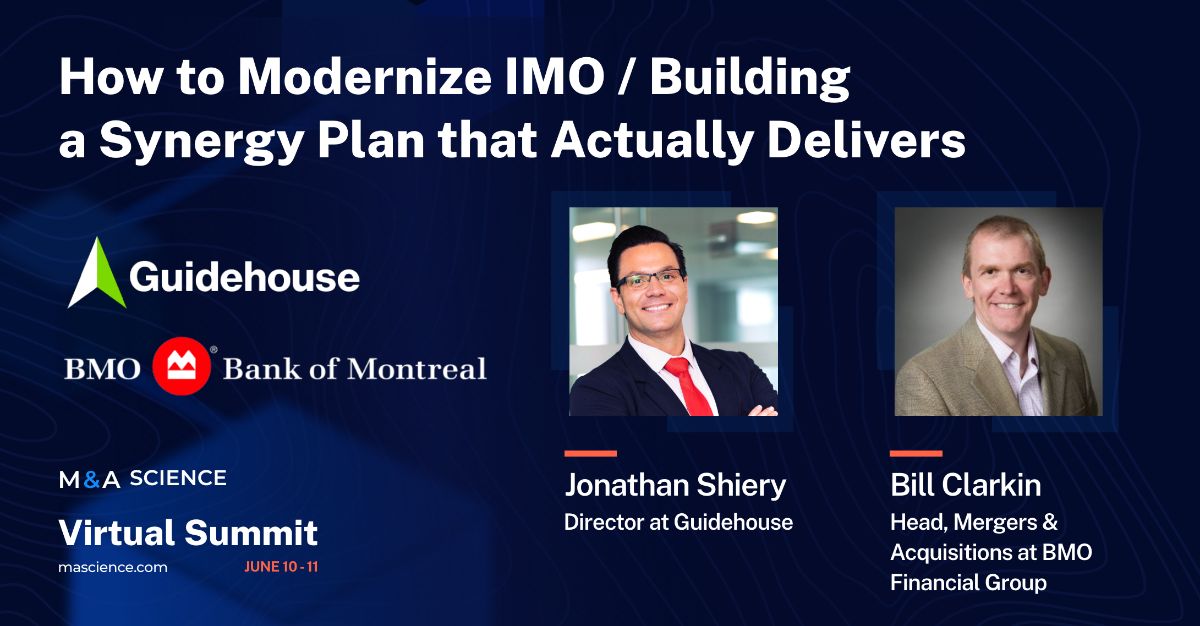 7 Effective Ways to Modernize/Build IMO M&A (Cheat Sheet)