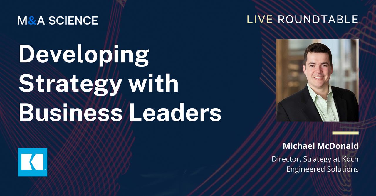 How to develop strategies with business leaders