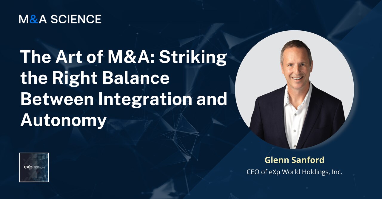 The Art of M&A: Striking the Right Balance Between Integration and Autonomy