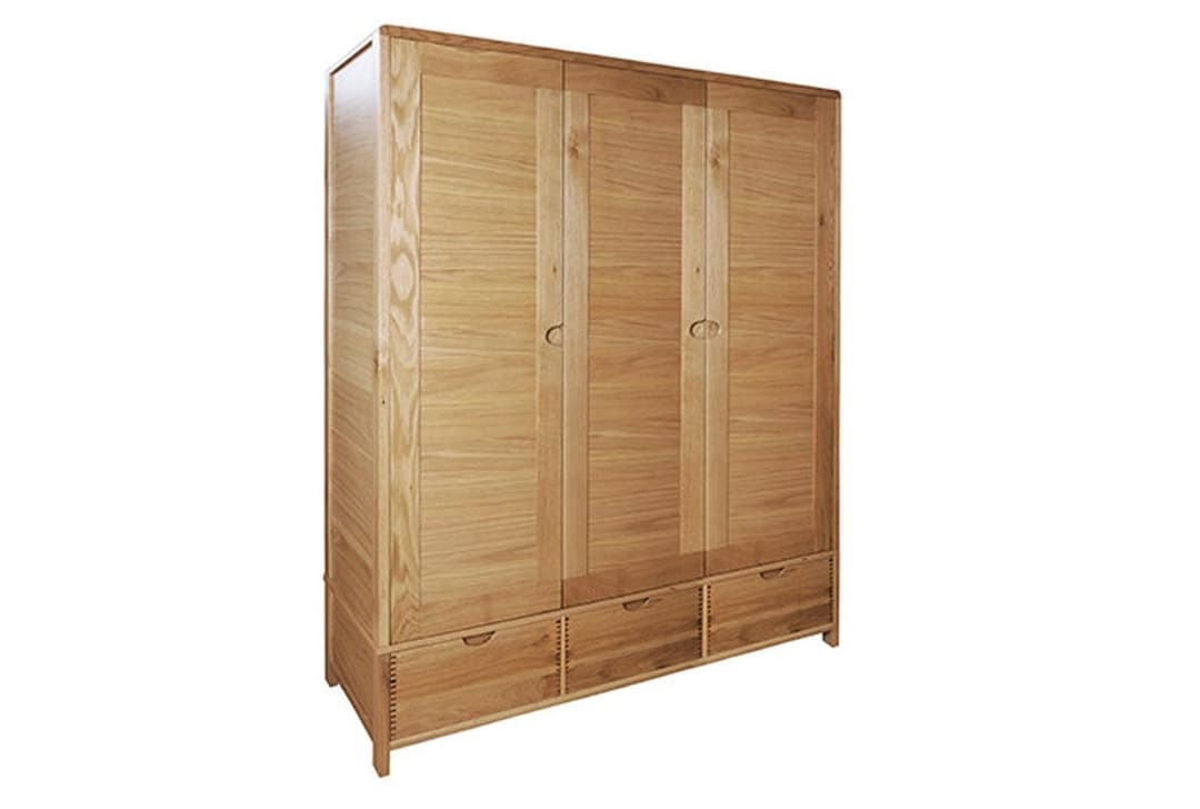 Ercol Bosco 2 Drawer Bedside Cabinet