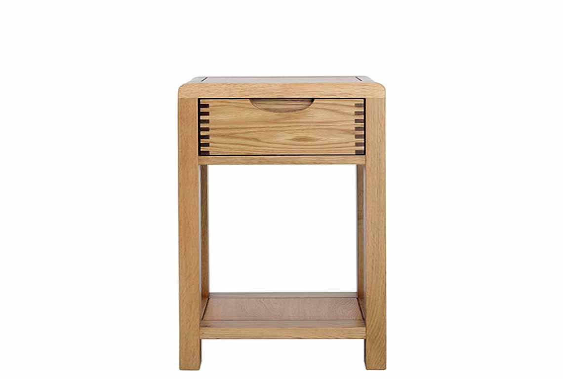 Ercol Bosco 2 Drawer Bedside Chest