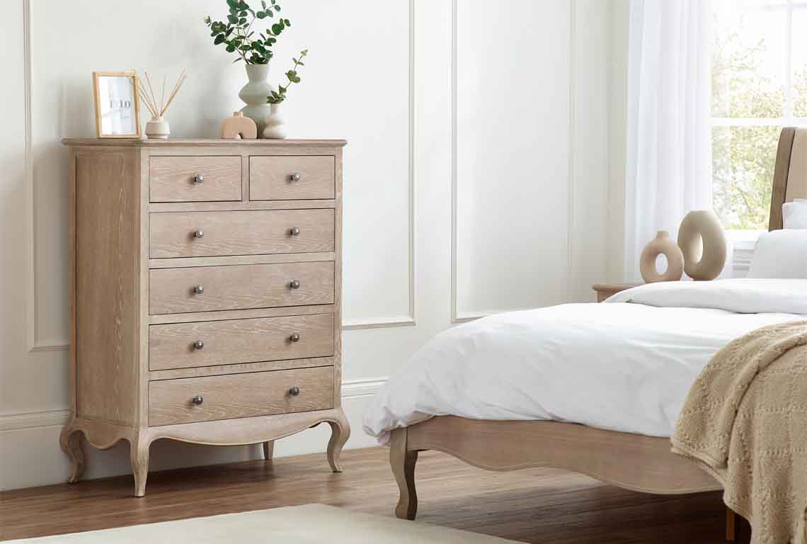 Celine 6 Drawer Wide Chest