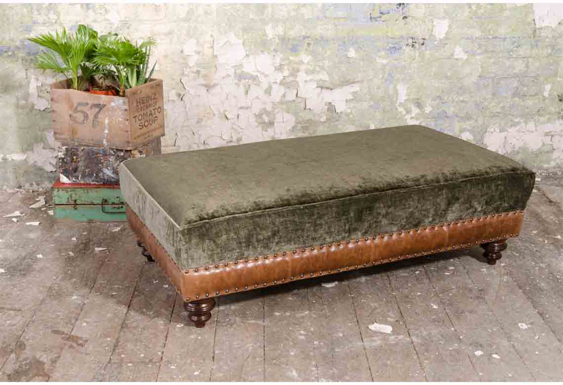Tetrad Constable Large Rectangular Footstool