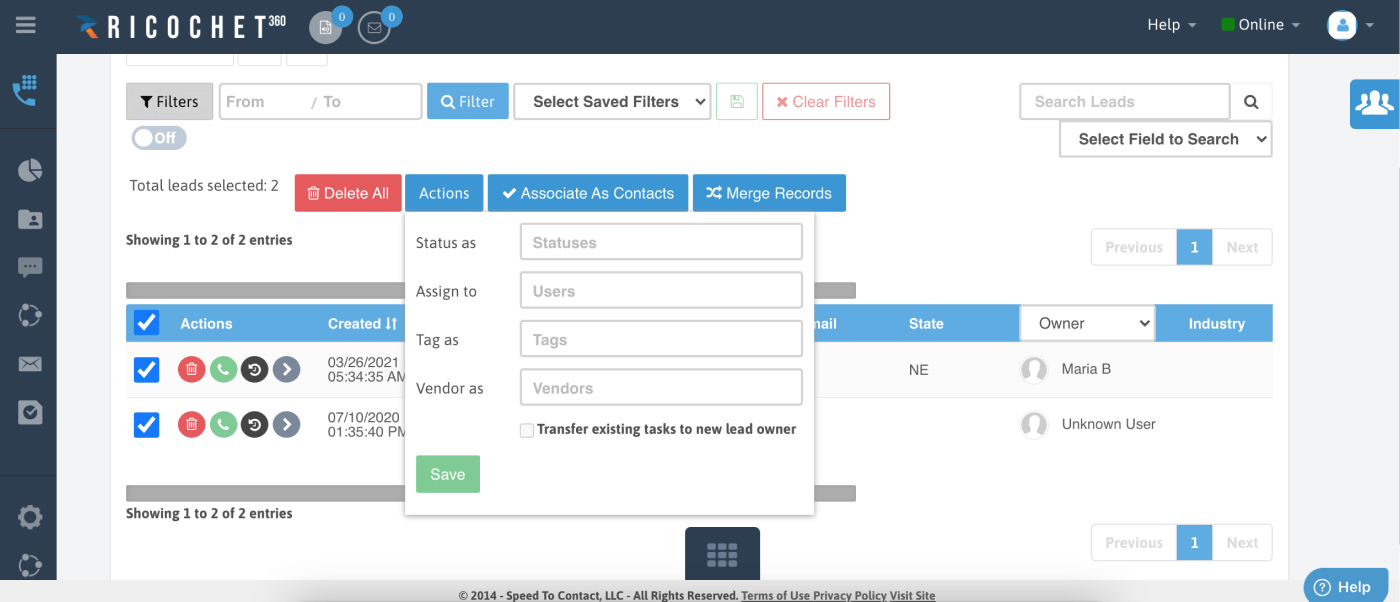 Ricochet 360 Design Case Study - Eleken