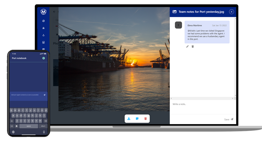 Port Data: More than 5,200 ports in the database