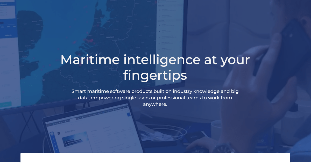 Maritime Optima: Maritime Intelligence at your fingertips