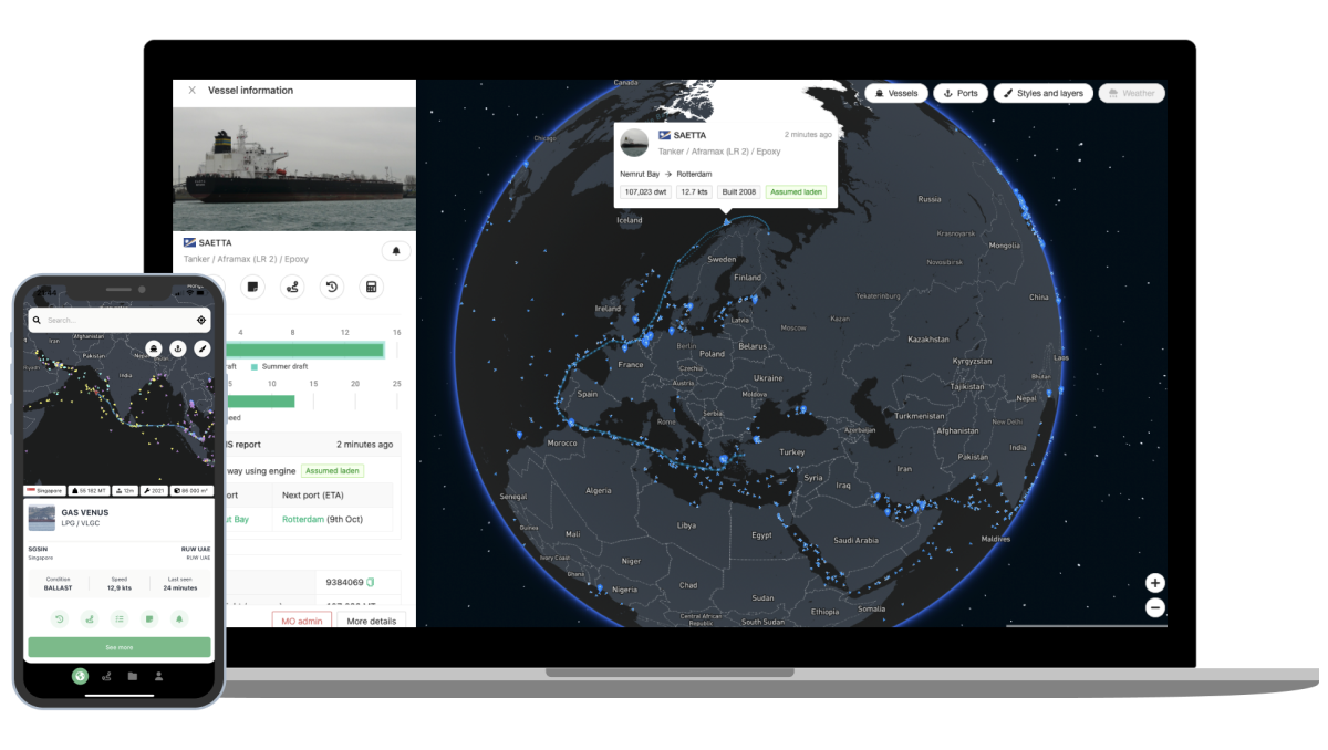 A smart maritime office at your fingertips