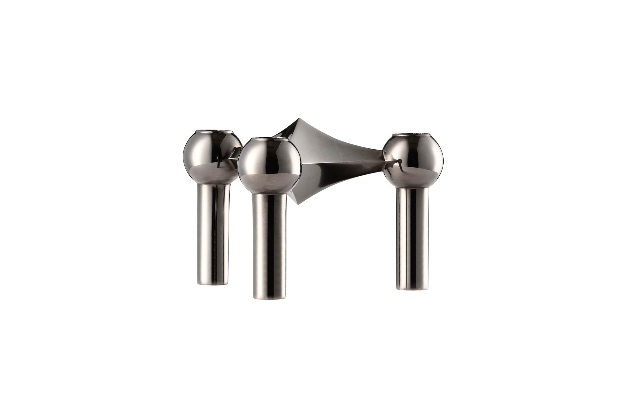Stoff Nagel Stoff Nagel Candle Holders – Chrome 3 Pack – GOOD FORM