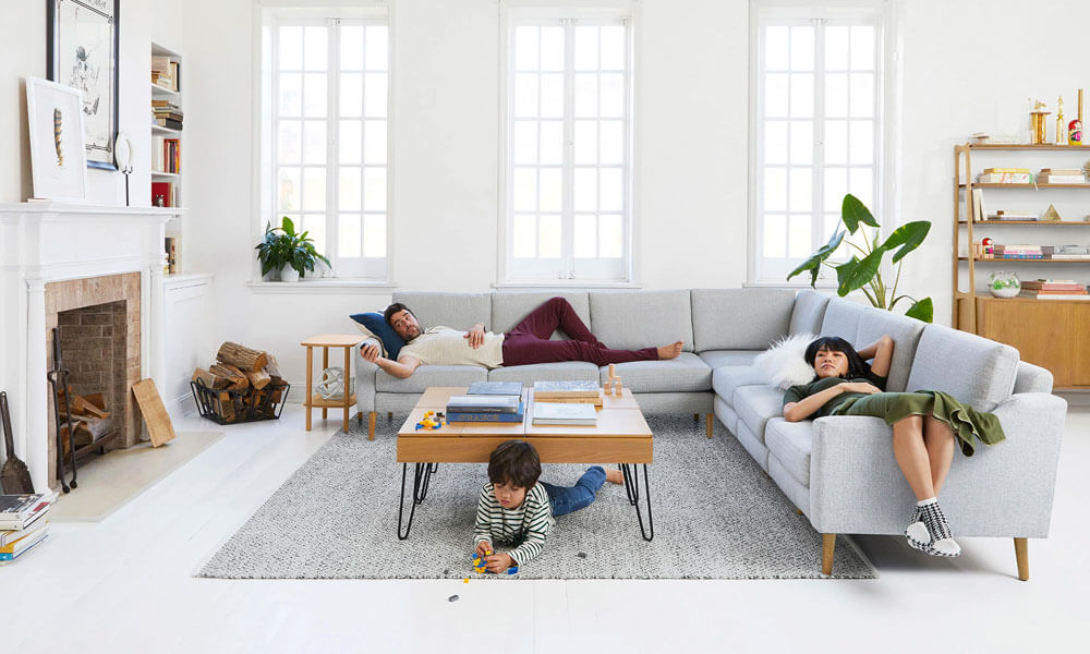 How To Place A Rug Under A Sectional Sofa How To Place A Rug Under A Sectional Sofa