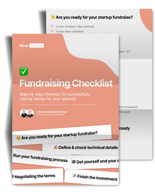 StartUp Fundraising Checklist