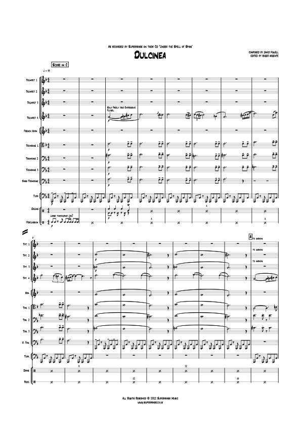 Dulcinea: Superbrass Music