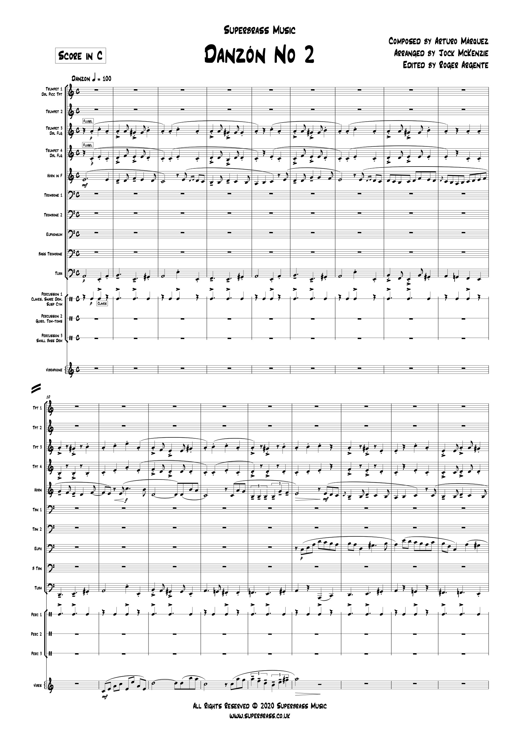 Danzon No 2: Superbrass Music