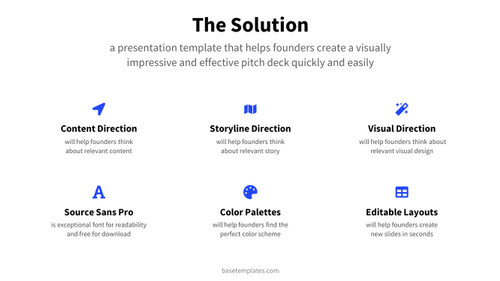 Pitch Deck Solution Slide | How-to Instructions