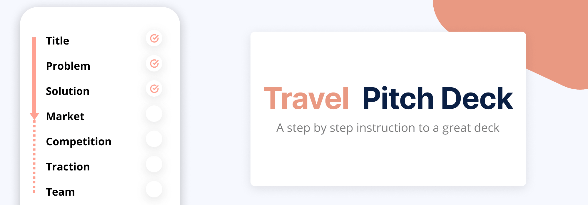 Travel Startup Pitch Deck - How To Instructions