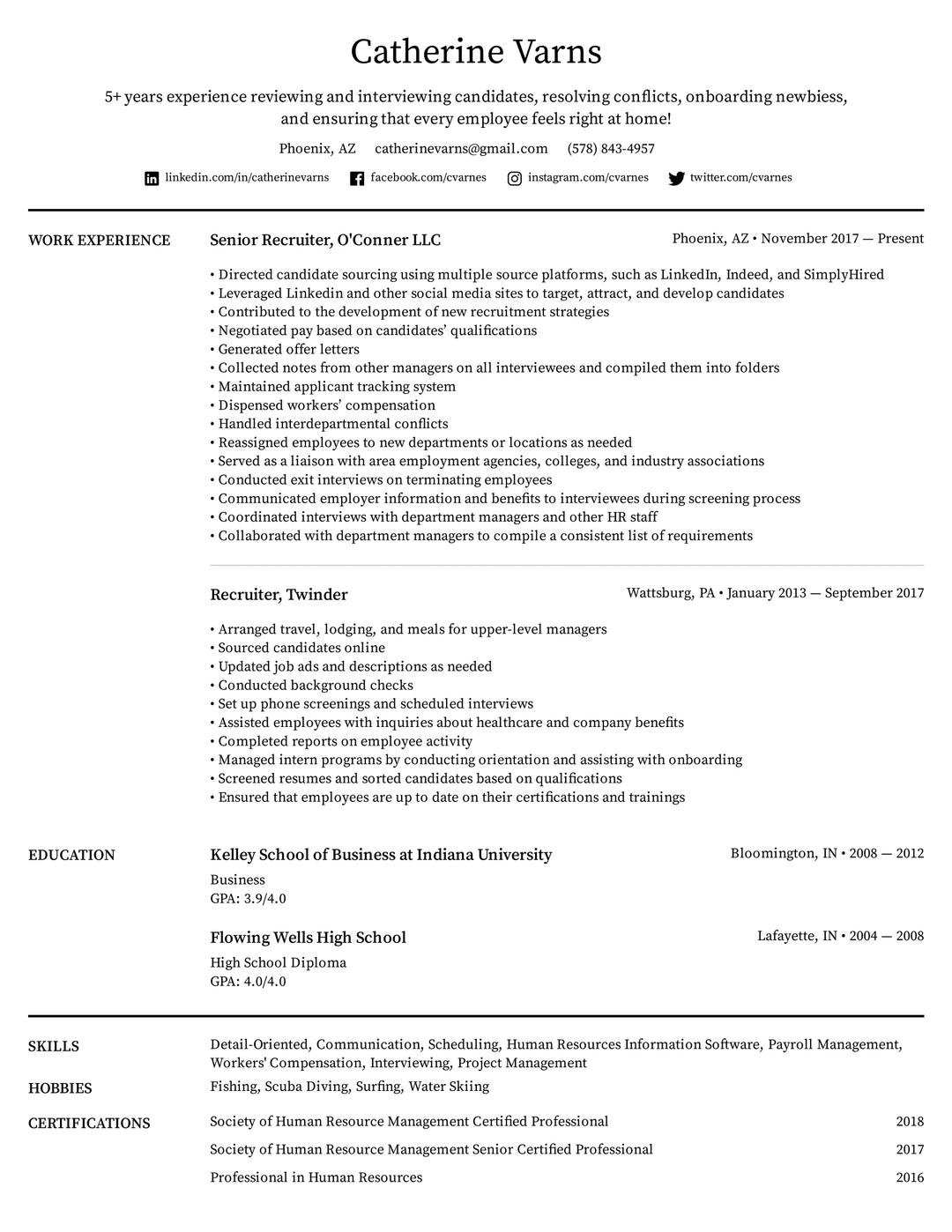 Jenis Cv Ats