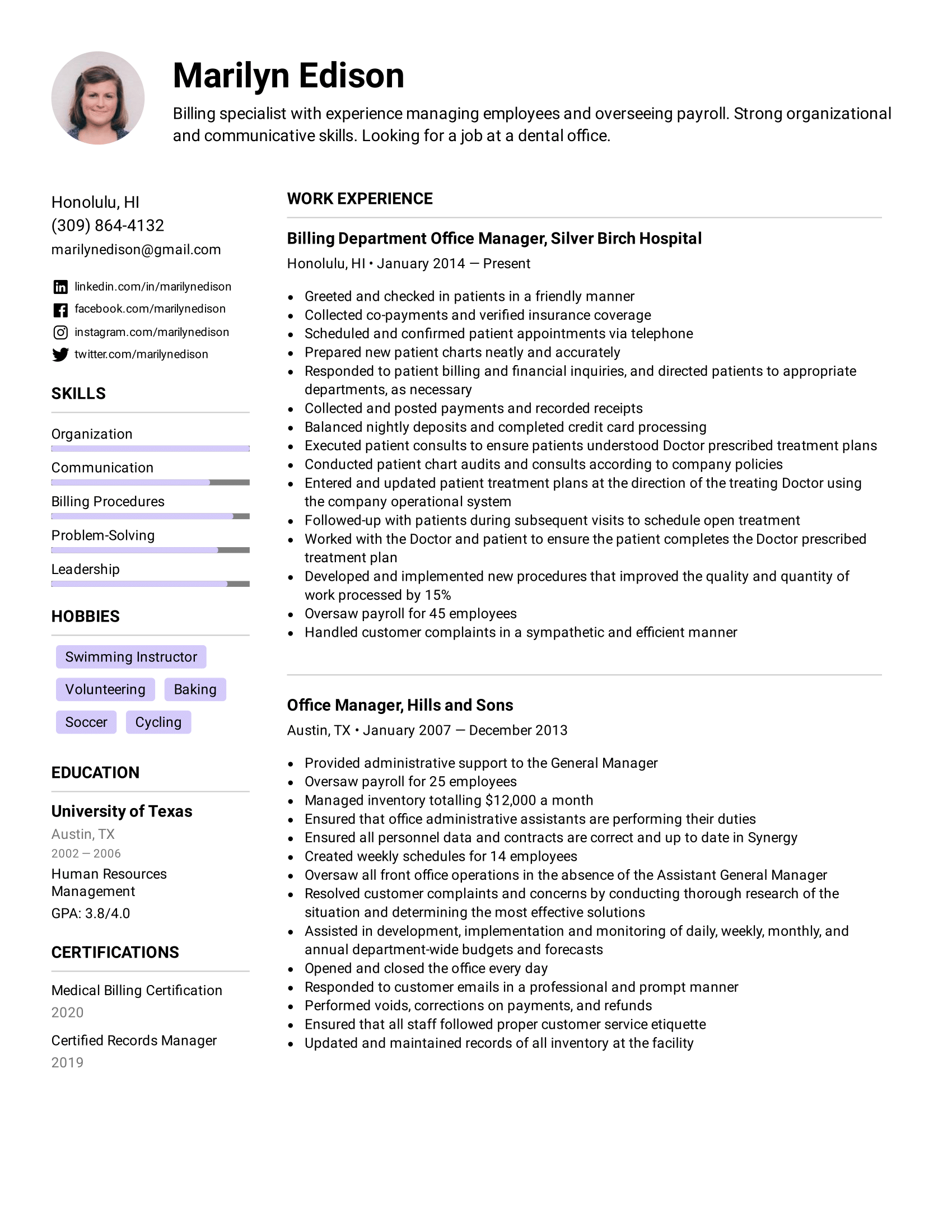 Combination Resume Templates Formats For 2022 Easy Resume