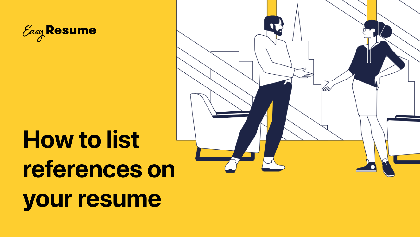 How To List References On A Resume In 2022 with Examples Tips