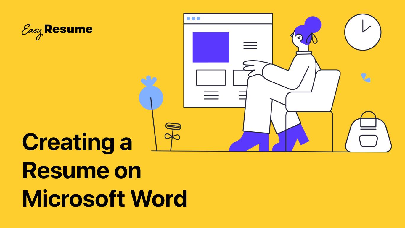 How To Create A Resume In Microsoft Word Step by Step Guide Easy Resume