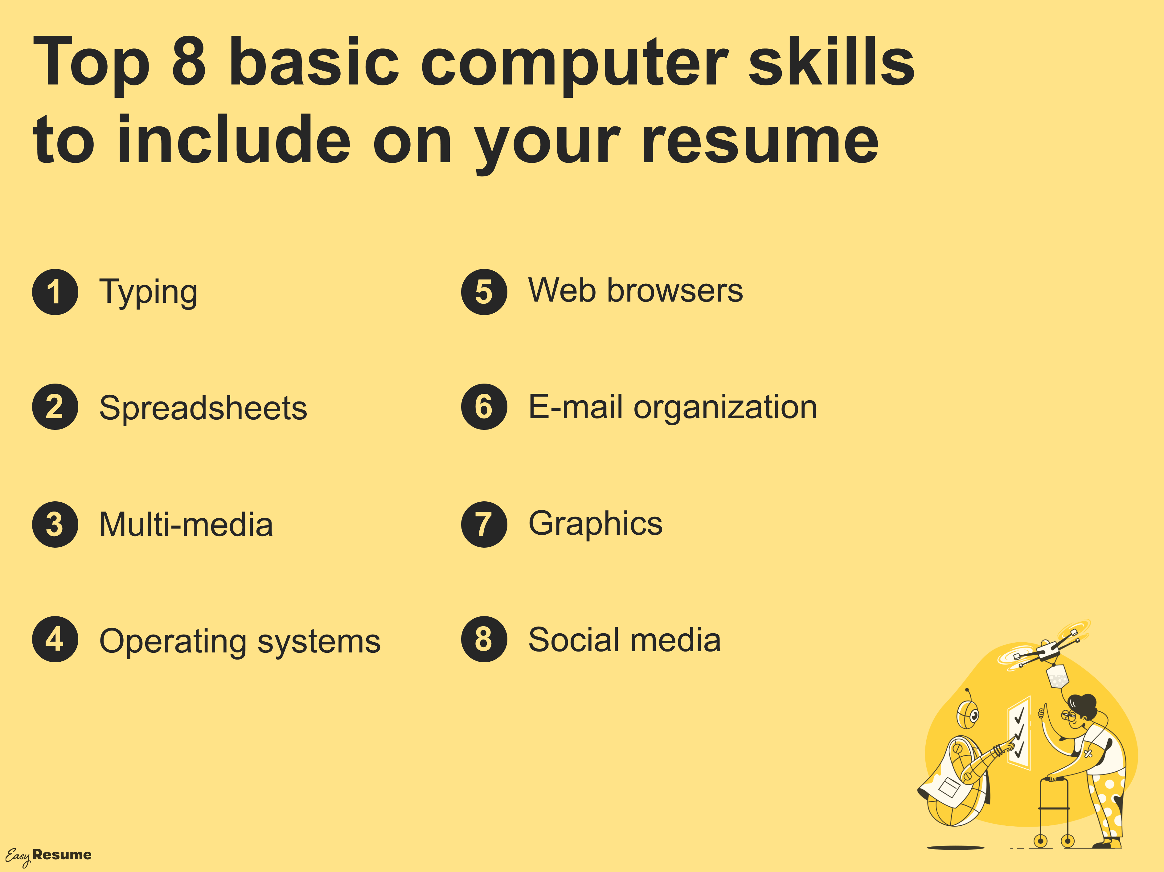  What Are Computer Skills Examples How To List Computer Skills On A 