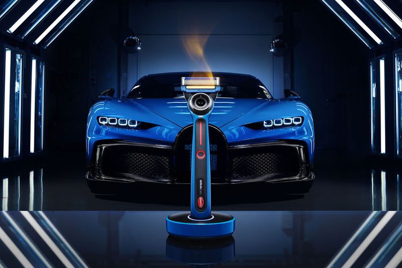 GilletteLabs x Bugatti Heated Razor