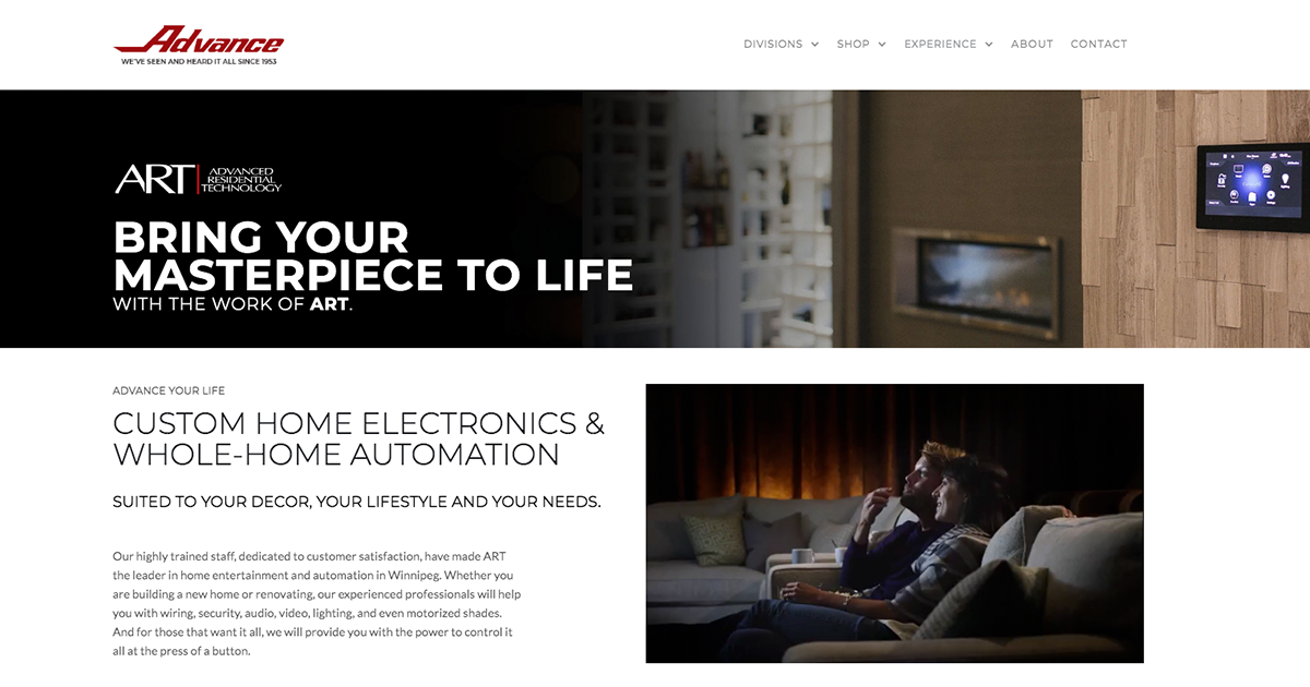 ART - Advanced Residential Technology - Advance Electronics