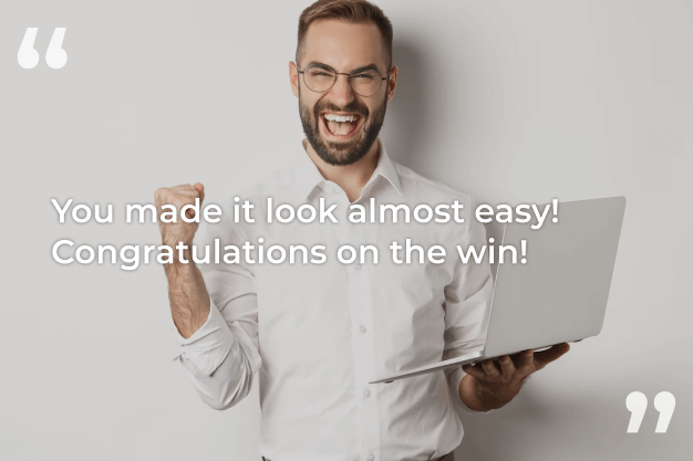 30+ Ways to Say Congratulations on the Win | Styiens