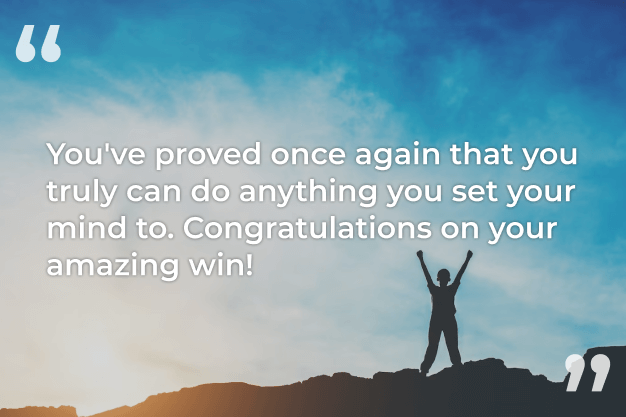 30+ Ways to Say Congratulations on the Win | Styiens