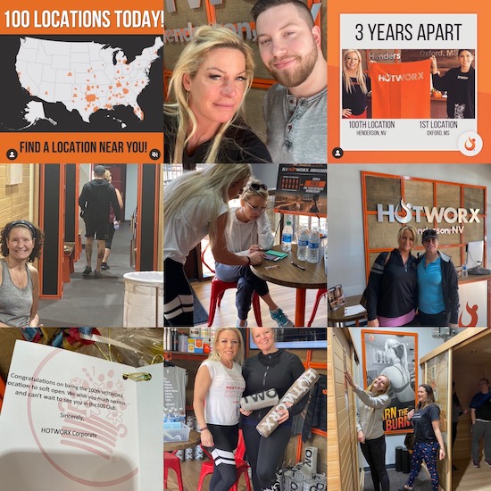 HOTWORX Celebrates the Opening of 100th Franchise Location