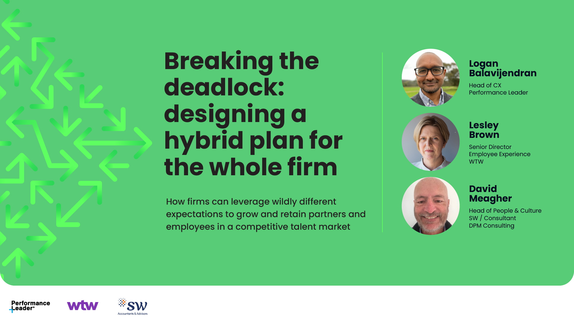 Breaking the deadlock: Designing a hybrid plan for the whole firm