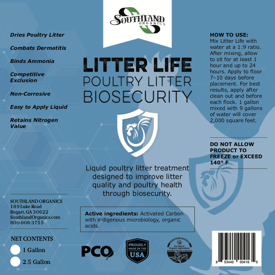 Poultry Litter Treatment | Litter Life ☆ Optimal Bird Health