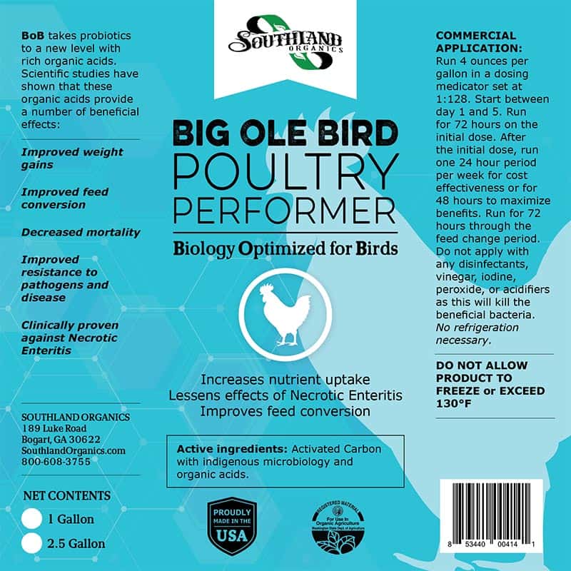 Poultry Probiotic ☆ Big ole Bird