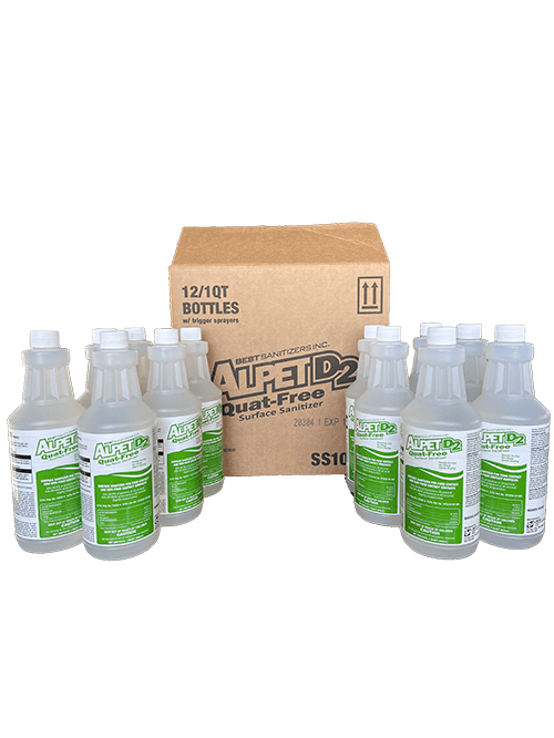CASE: Alpet D2 Quat-Free 1 Quart