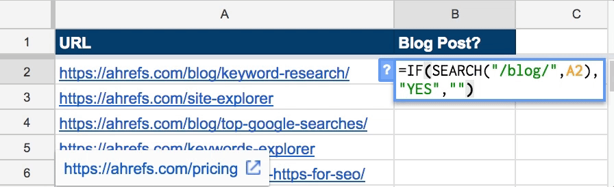 8 Rumus Google Spreadsheet untuk Berbagai Keperluan SEO