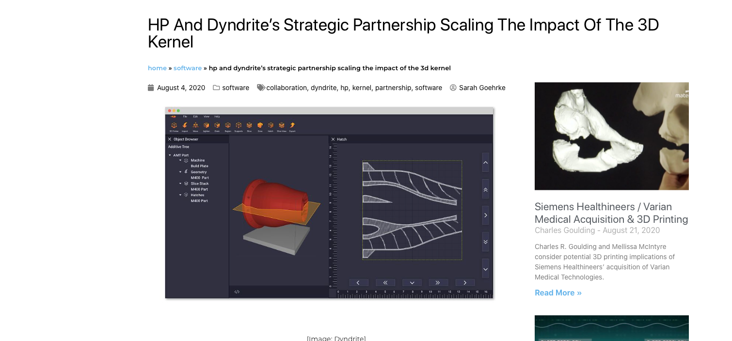 HP And Dyndrite’s Strategic Partnership Scaling The Impact Of The 3D Kernel | Dyndrite