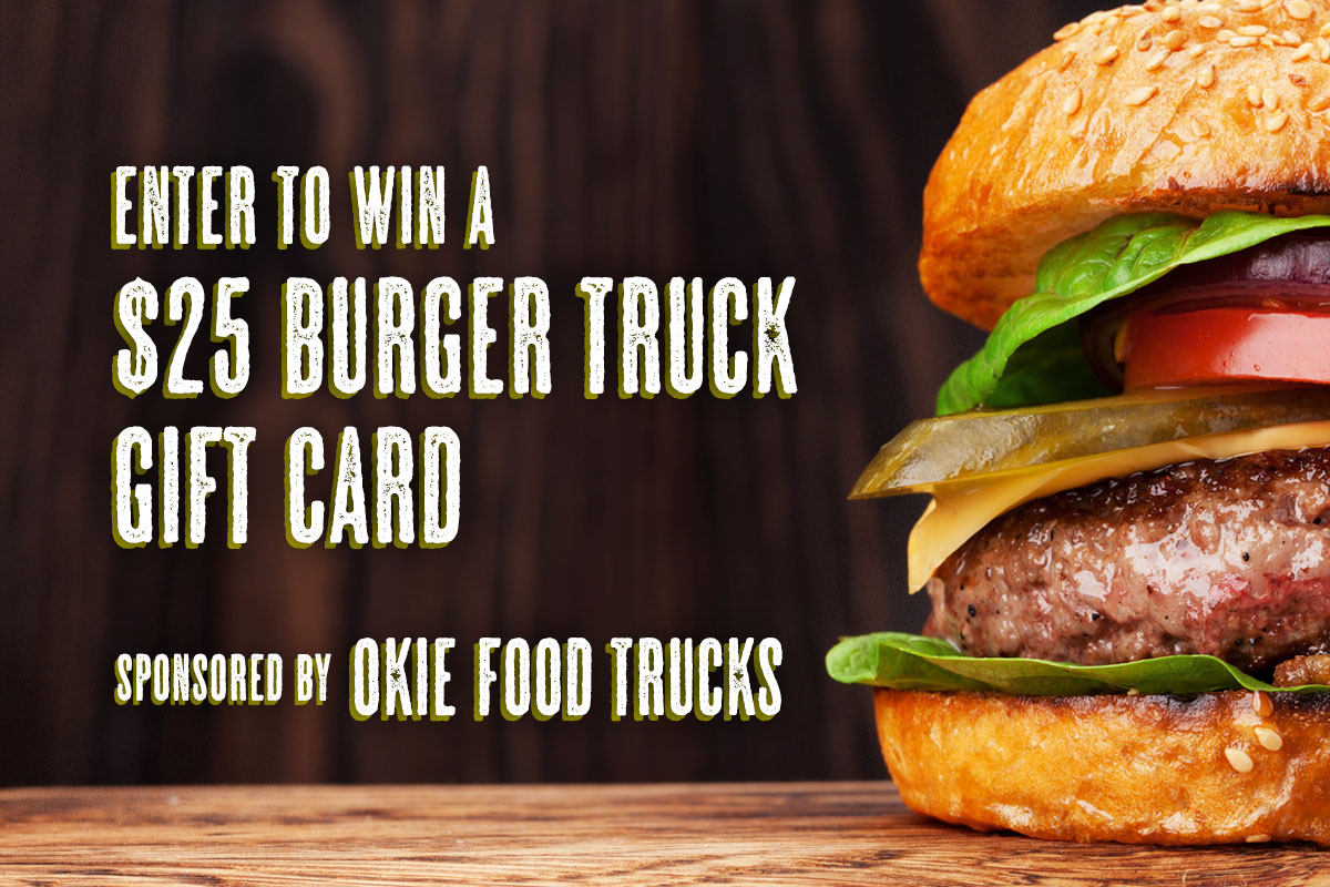Burger Truck Gift Card Giveaway | Okie Food Trucks