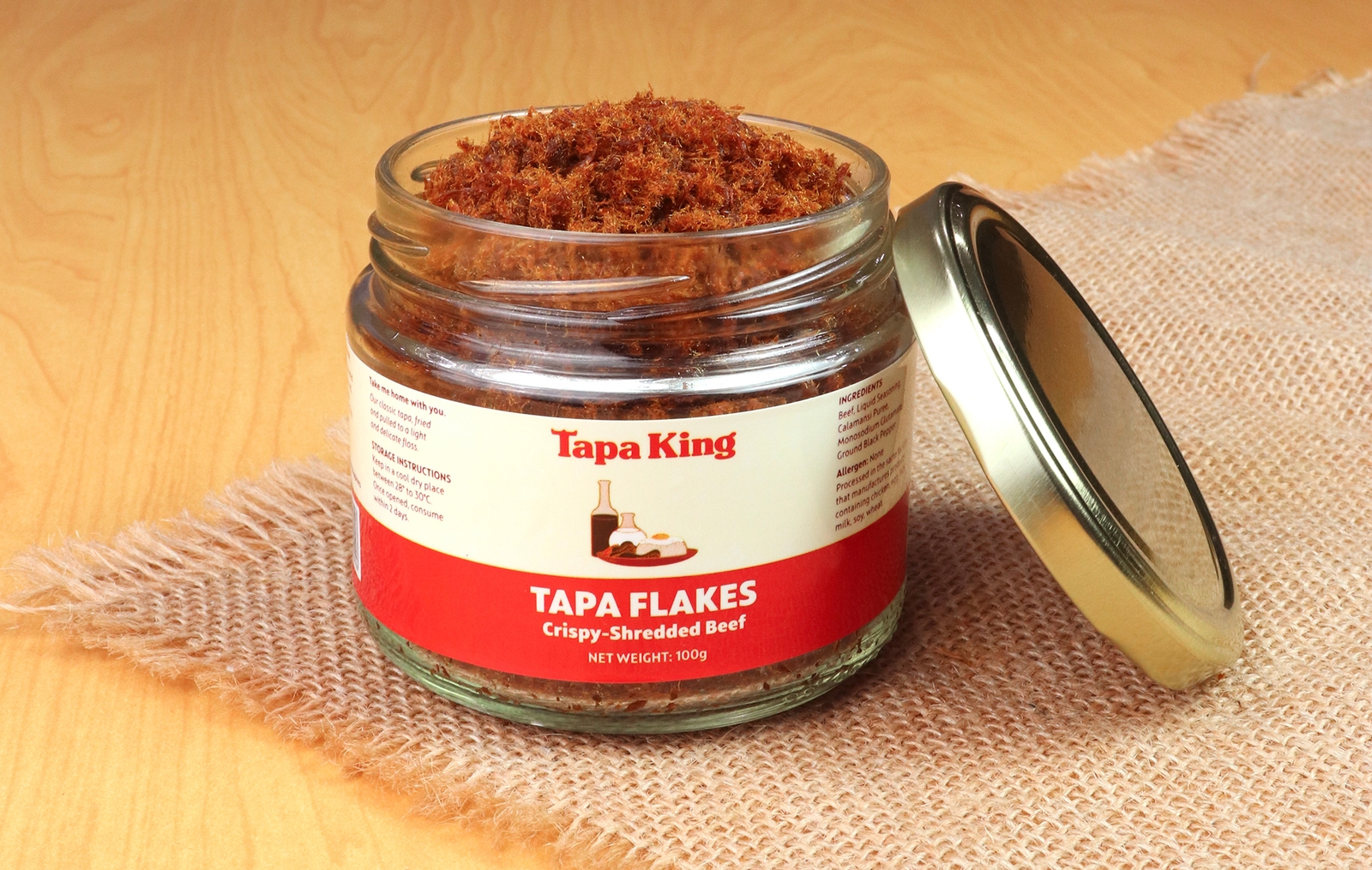 Tapa King's Bottled Tapa Flakes