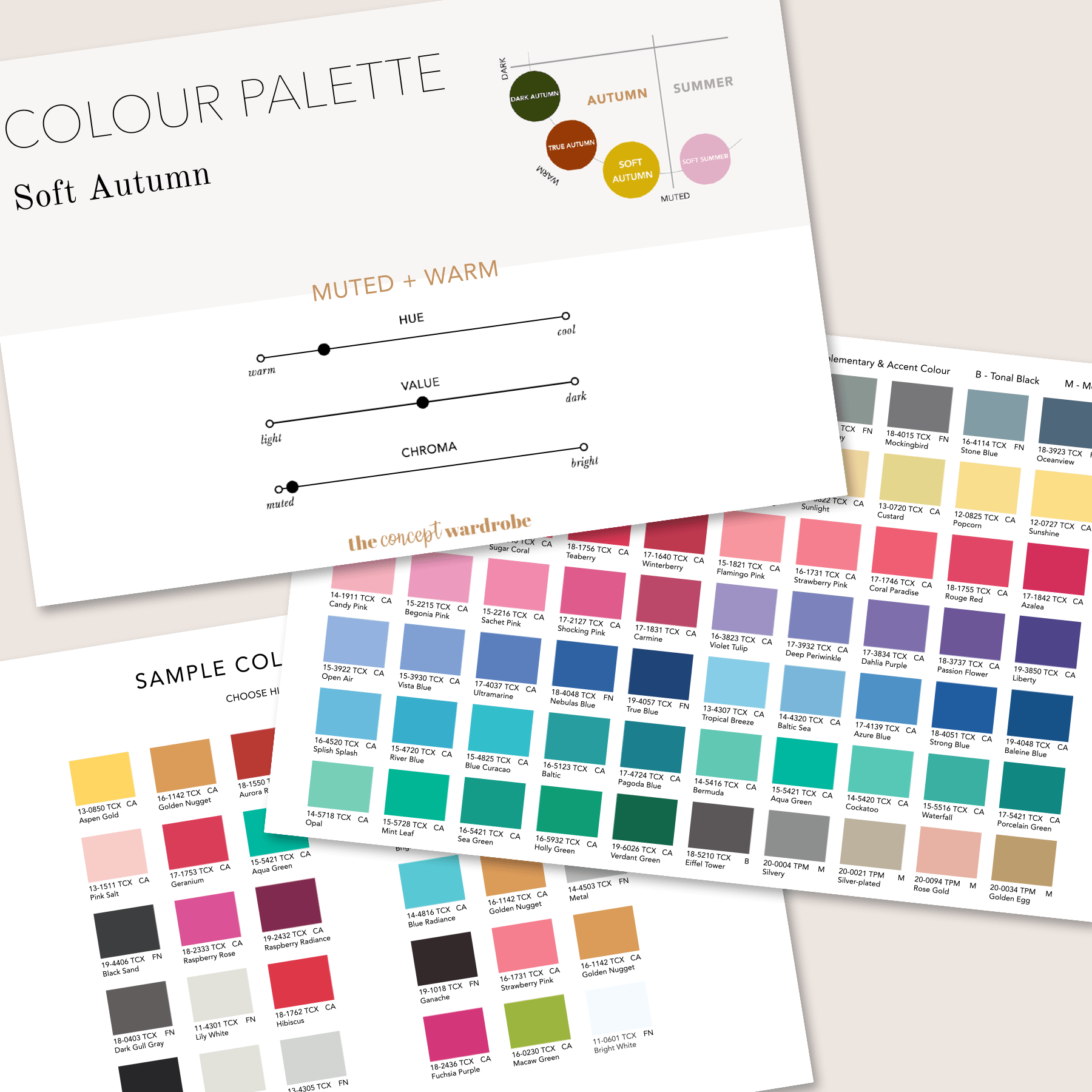 Colour Palettes | the concept wardrobe