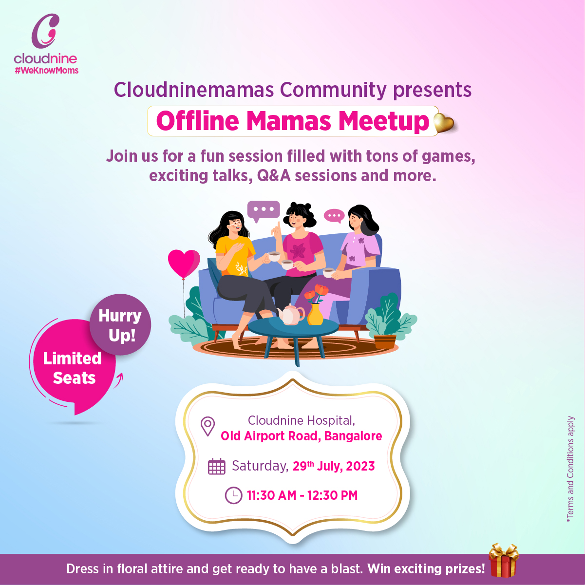 Cloudnine's Offline Mamas Meetup Session