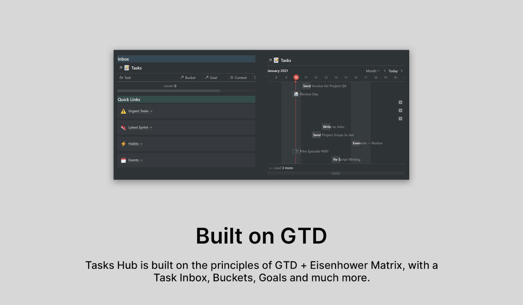 Notionable Tasks Hub | Notion Everything