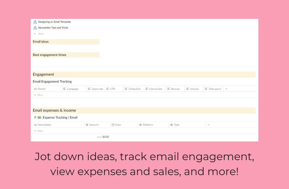 Email Hub Bundle | Notion Everything