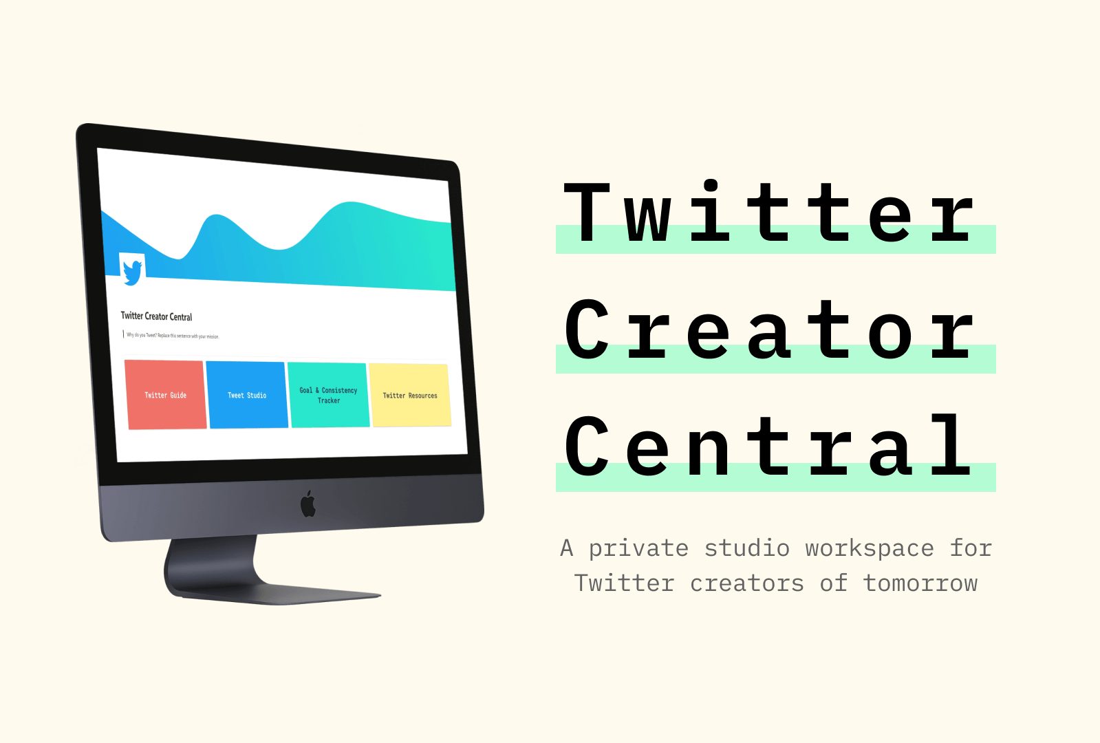 Twitter Creator Central | Notion Everything