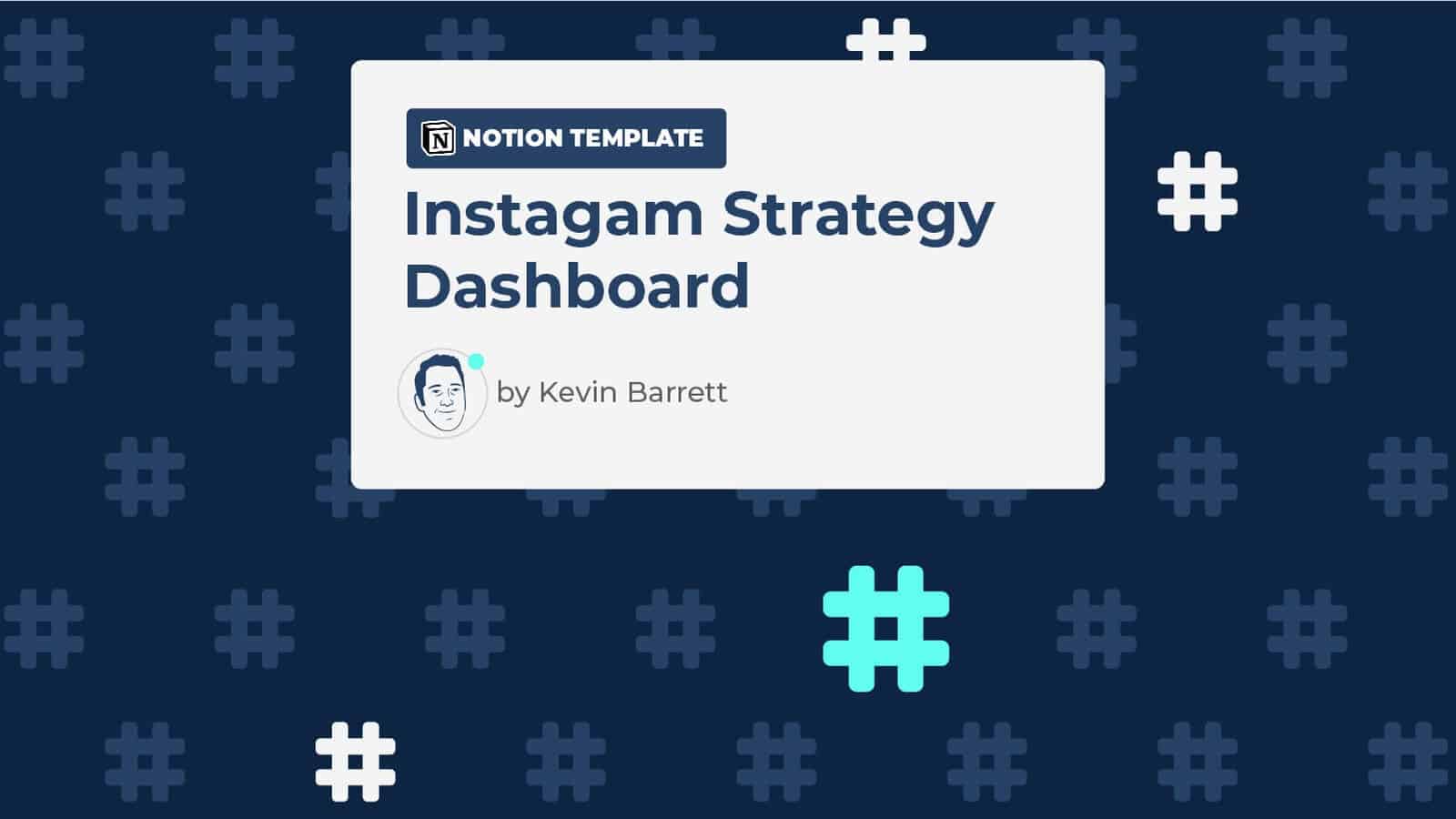 Instagram Strategy Dashboard | Notion Everything